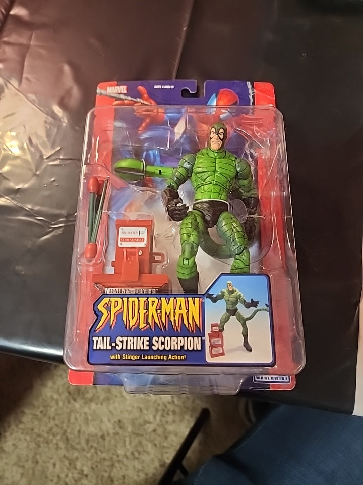 Spider-Man TAIL-STRIKE SCORPION Action Figure 2004 Marvel Toy Biz ...