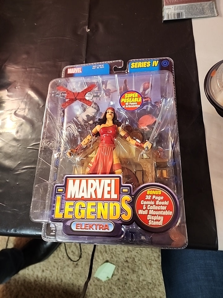 New 2003 Toy Biz Marvel Legends Elektra Series IV – House of Cars Virginia