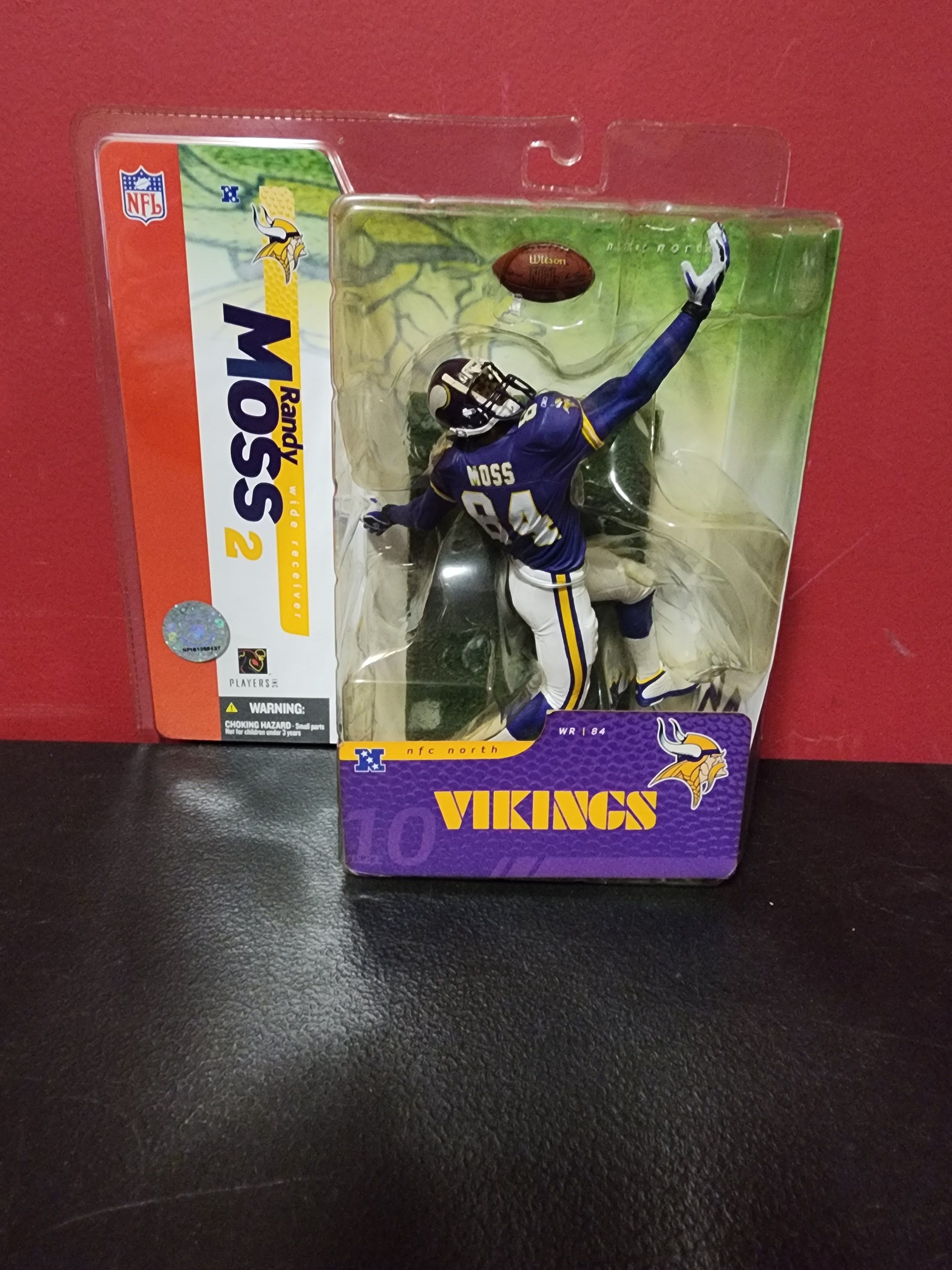 NFL Sports Picks Series 10 Randy Moss Action Figure [Purple Jersey ...