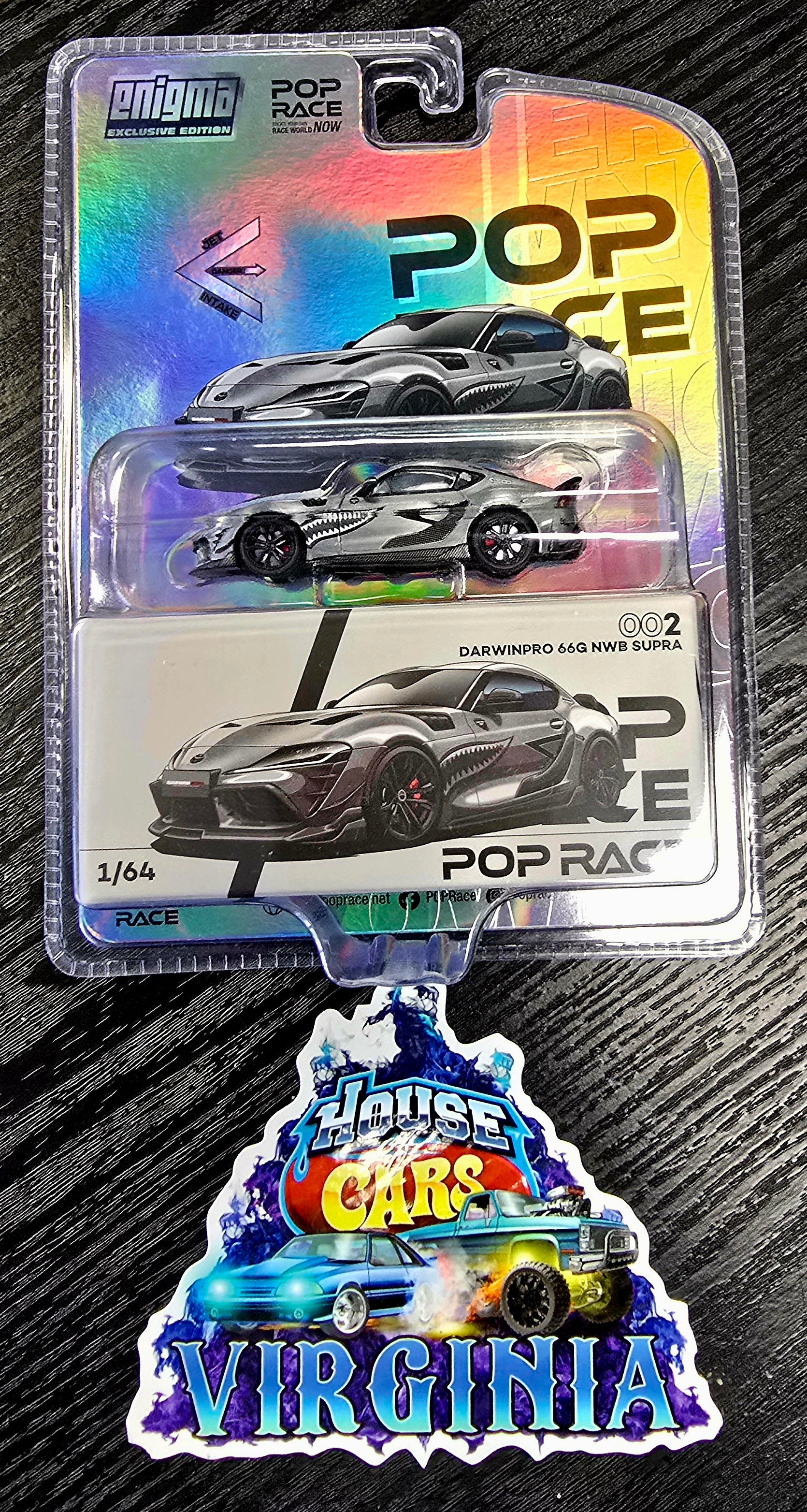 Pop Race CHASE Darwinpro 66G NWB Supra - House of Cars Virginia