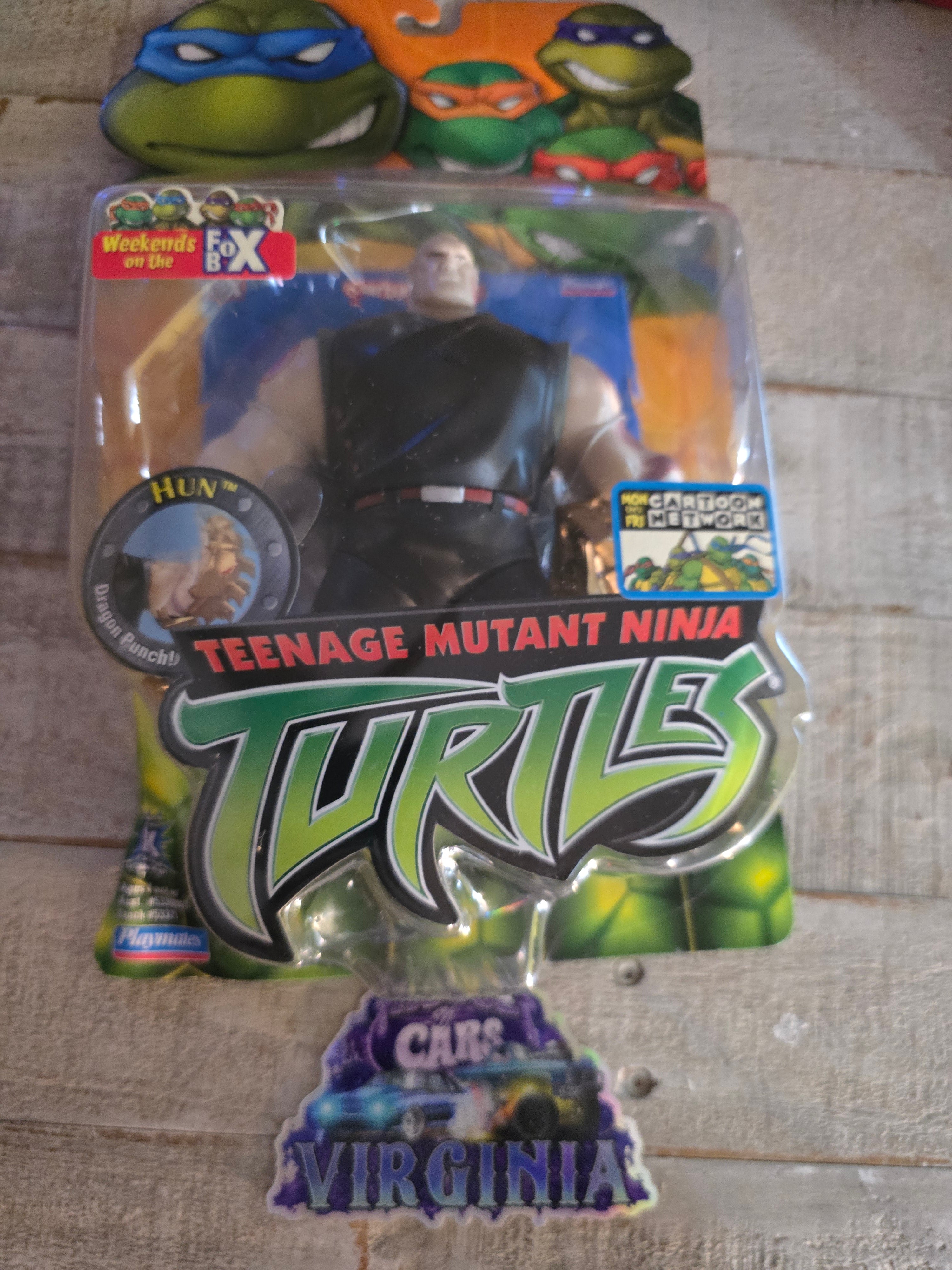 2003 TMNT Teenage Mutant Ninja Turtles Hun Action Figure Bad Card ...