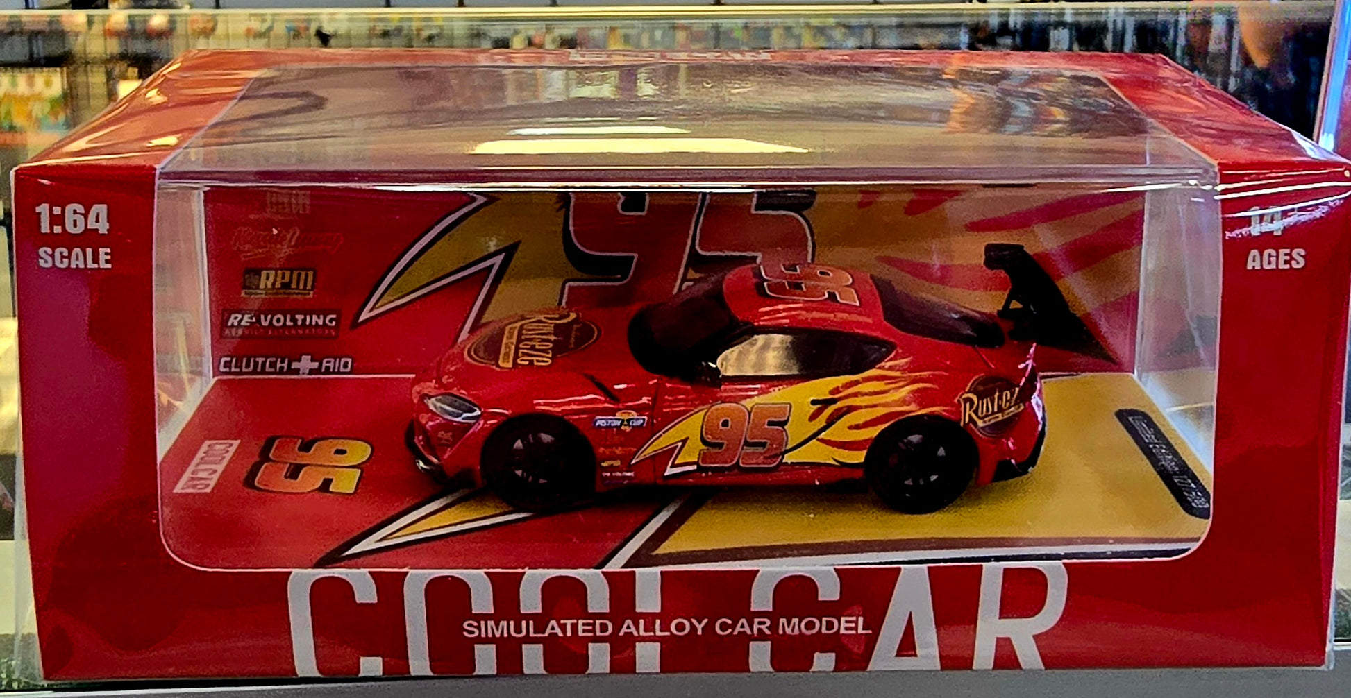Cool Car International Diecast Lightning McQueen Supra – House of Cars ...