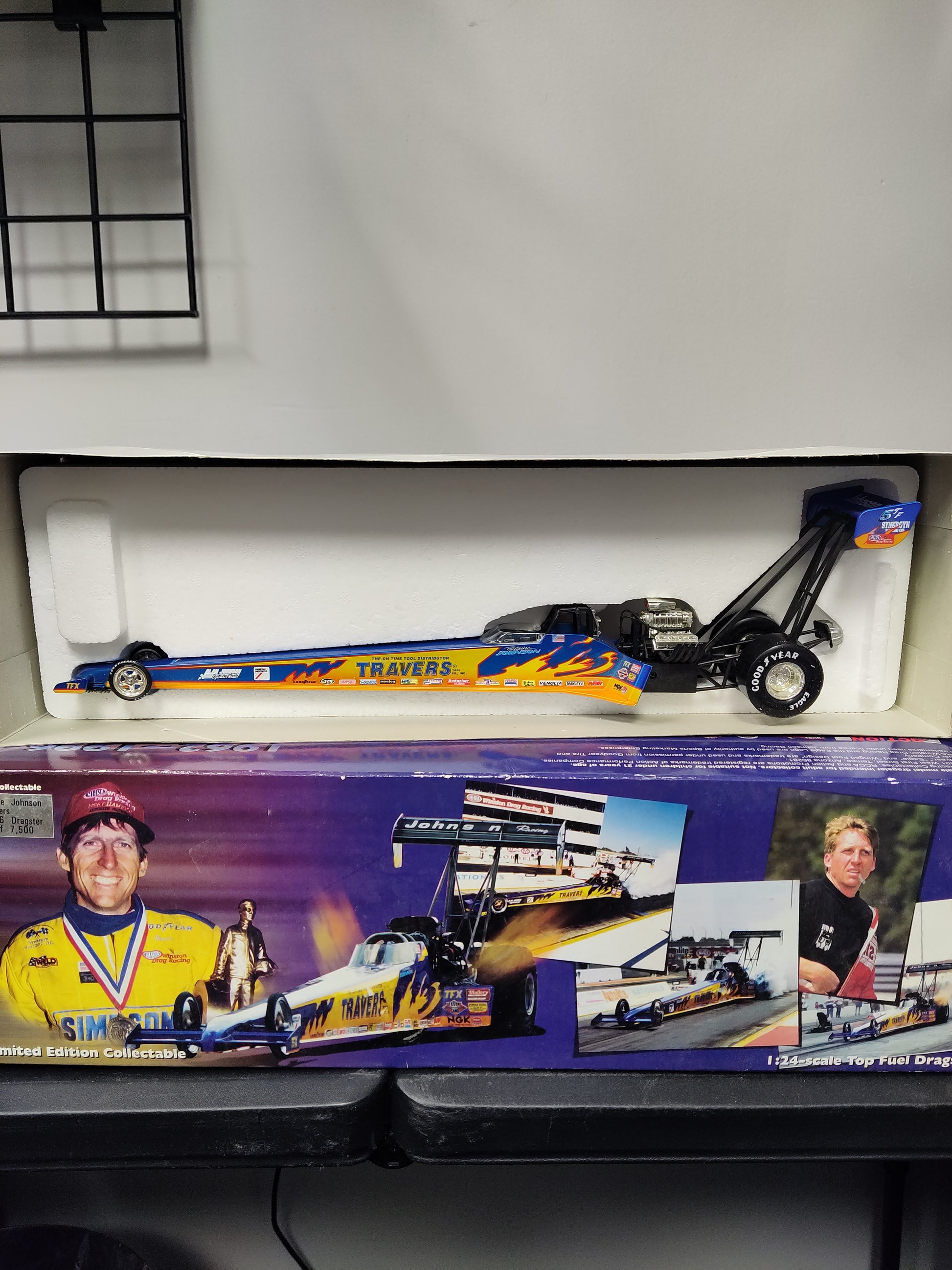 Blaine Johnson Travers 1996 Dragster 1:24 | House of Cars Virginia