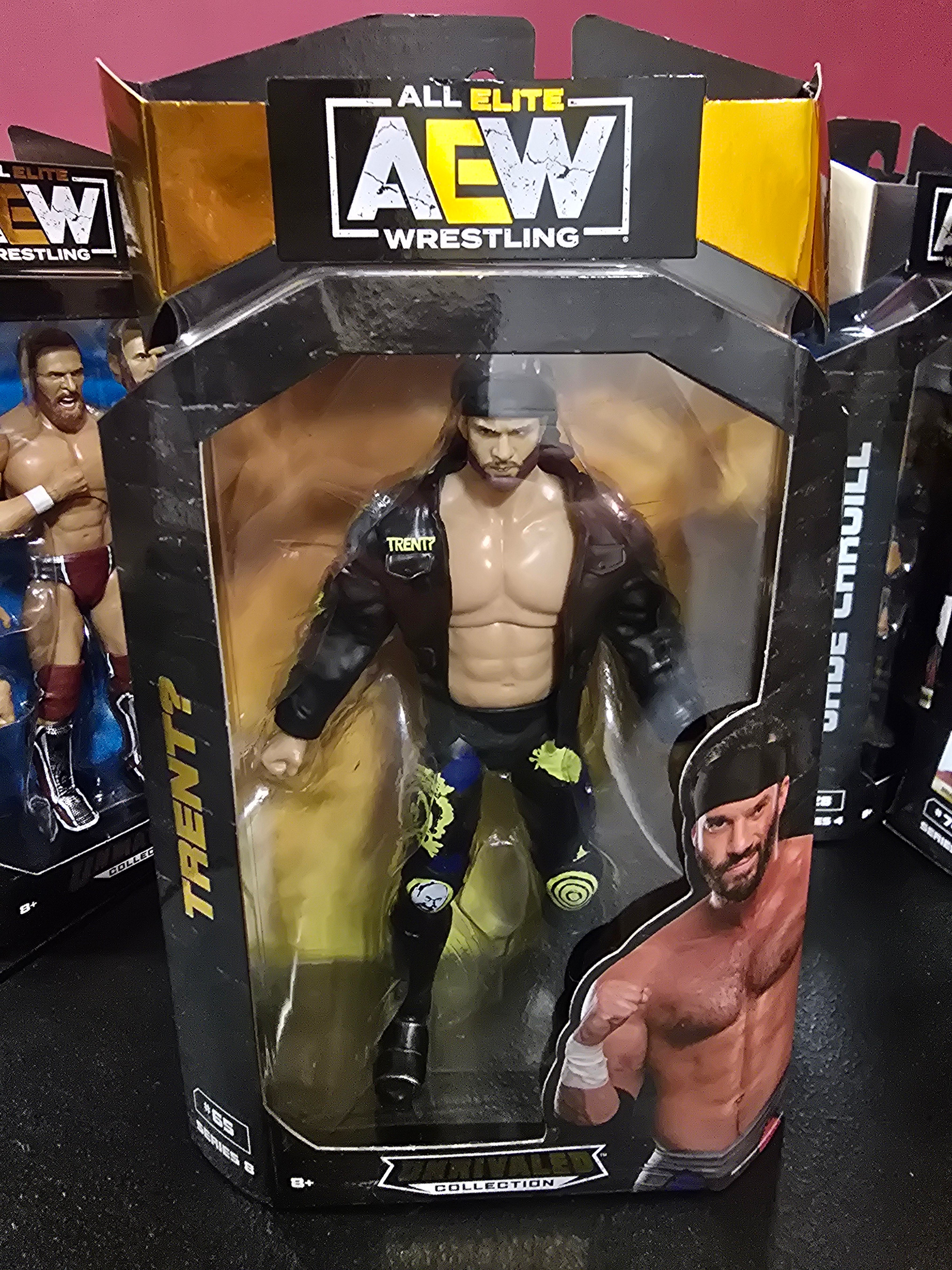 Trent? - AEW Unrivaled 8 Jazwares Toy Wrestling Action Figure | House of Cars Virginia