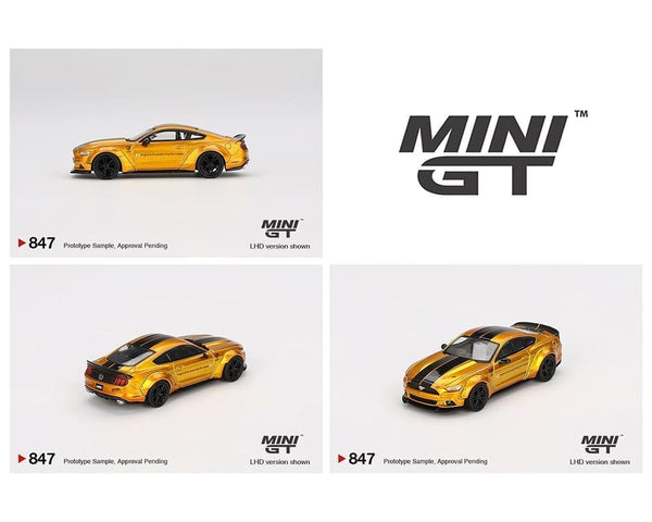 Mini GT 1:64 LB-Works Ford Mustang – LB Gold – Limited Edition | House ...