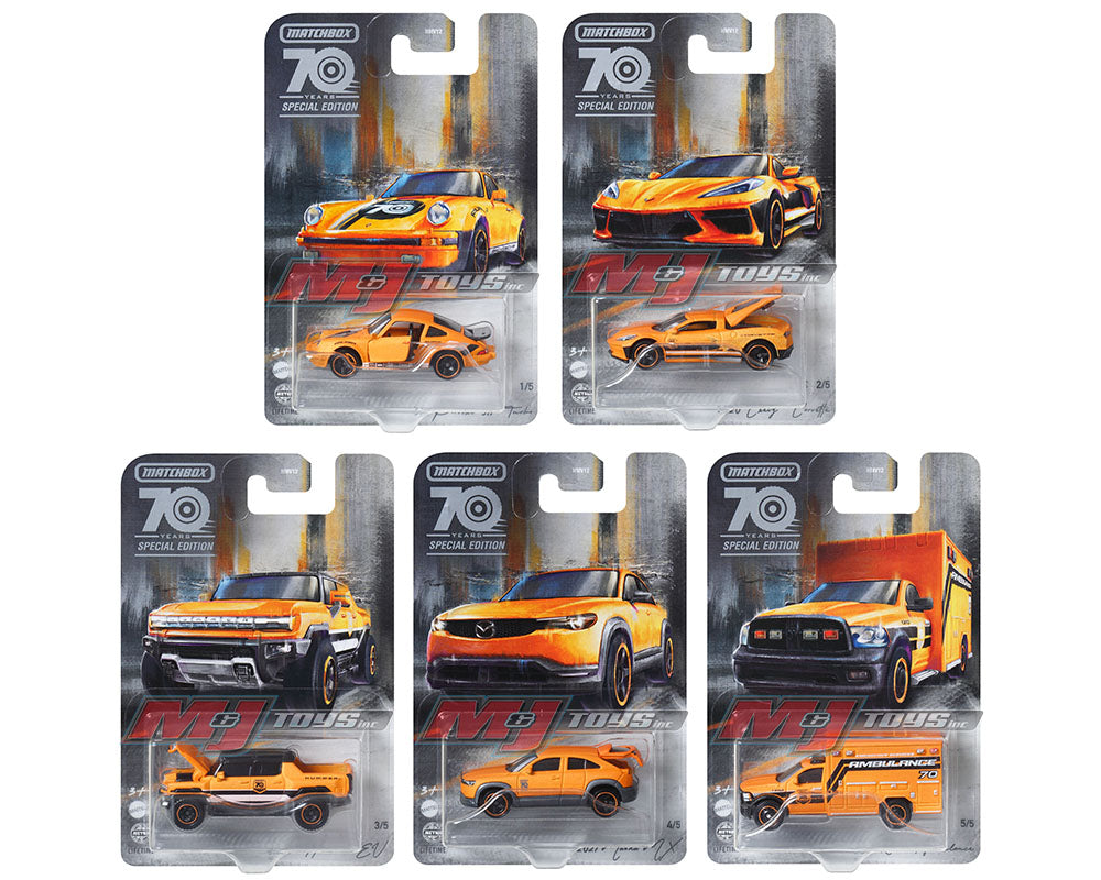Matchbox 1:64 70th Anniversary Collection 2023 A Assortment | House of ...